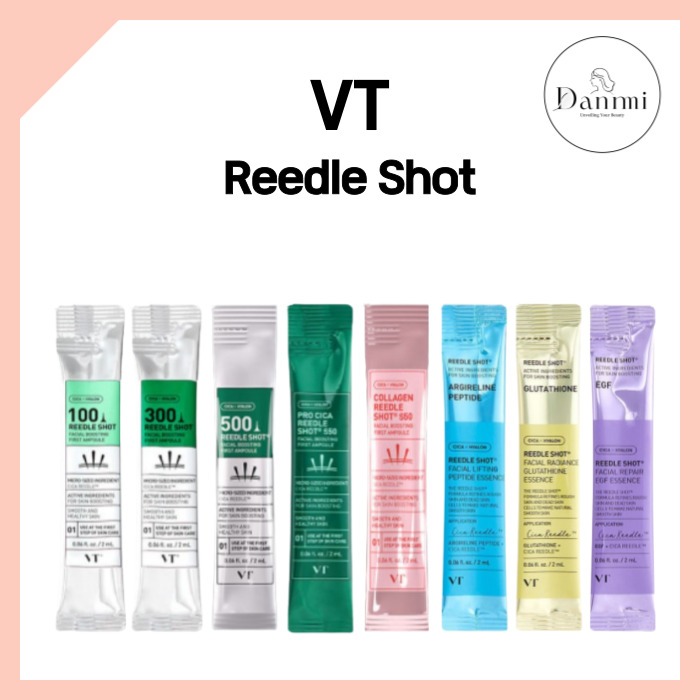 [VT] Reedle Shot Daiso 100 300 500 Facial Boosting 1Pack | Shopee Singapore