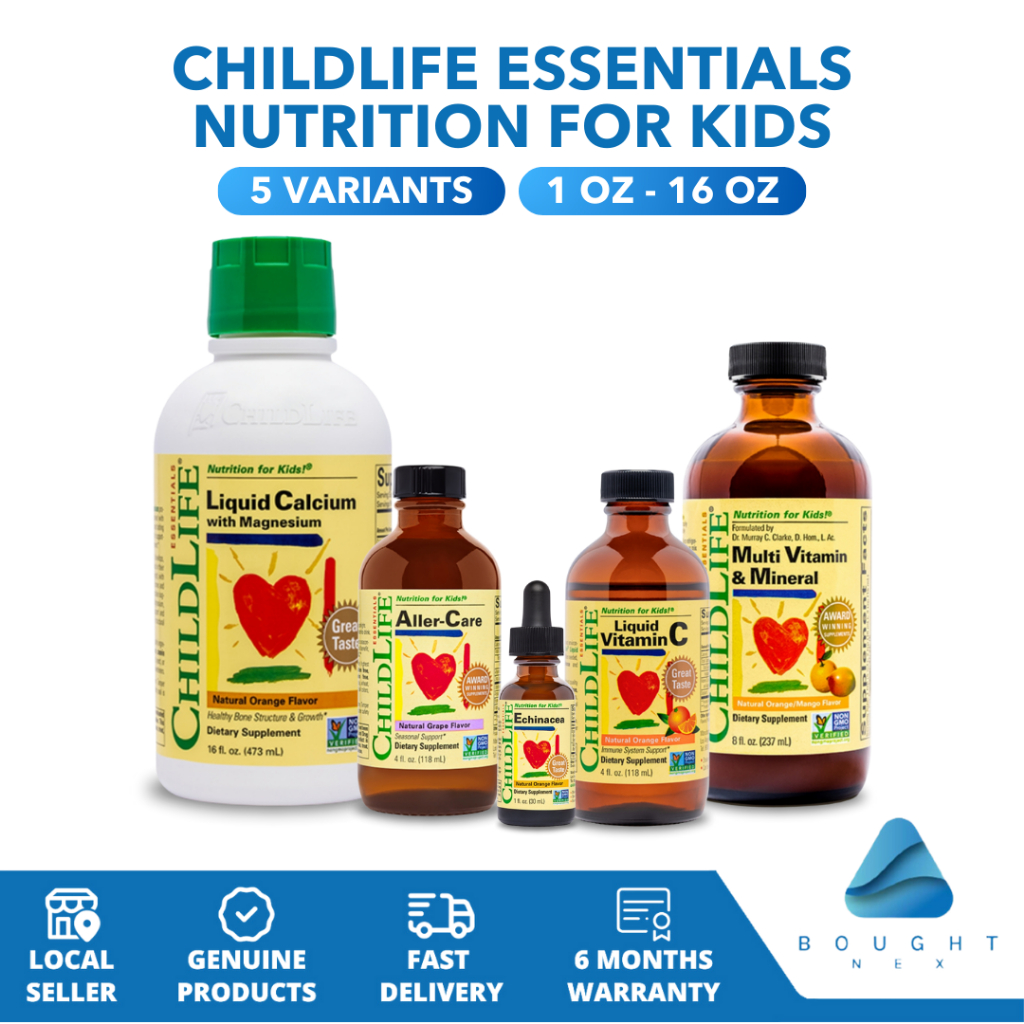 ChildLife Essentials - Echinacea, Multivitamins, Liquid Vitamin C ...