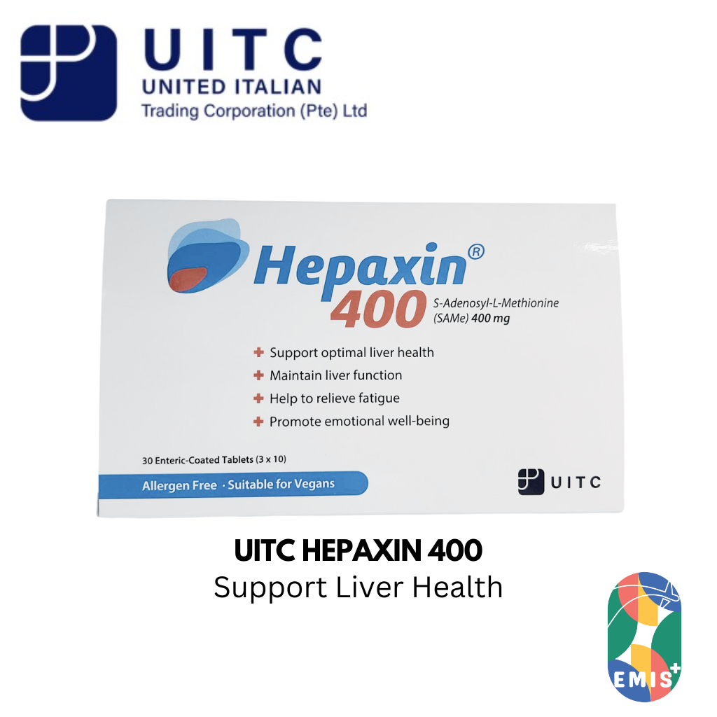 UITC Hepaxin 400mg - support healthy liver function EMIS+ | Shopee ...