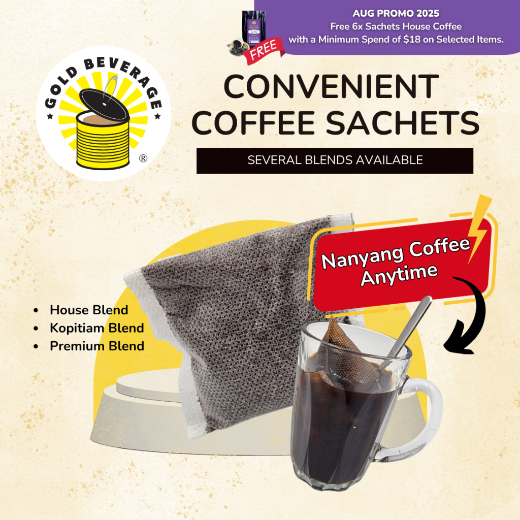 [Gold Beverage] Nanyang Coffee Sachets | Traditional Kopi In Convenient ...