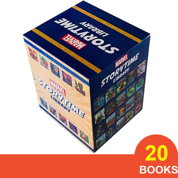 [SG Stock] Marvel Storytime Library (20 Books Hardcover) | Shopee Singapore