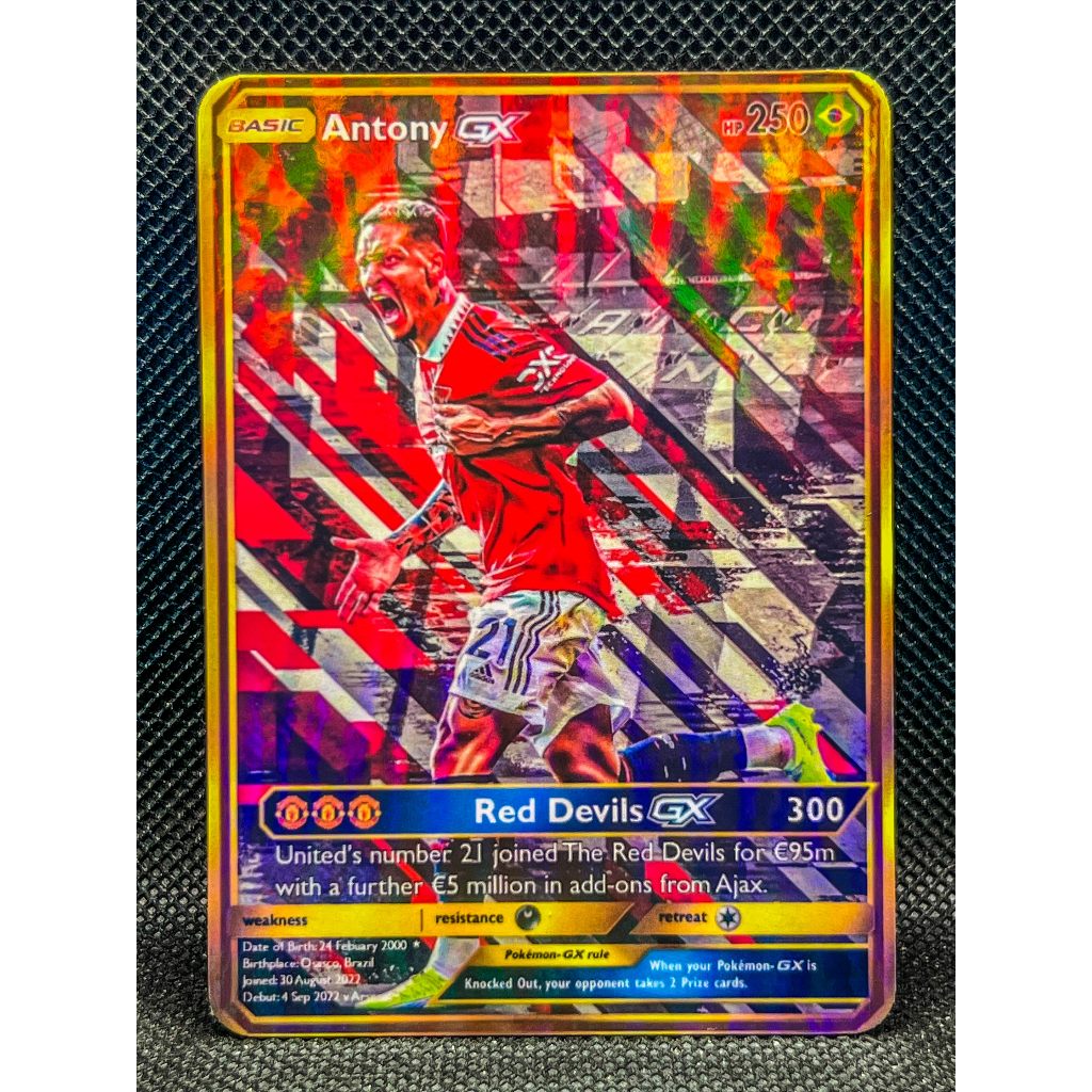 Manchester United - Antony GX Pokemon Card | Shopee Singapore