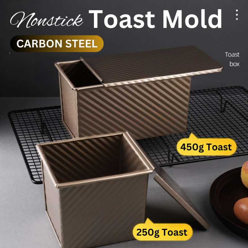 [SG] IMP House Non-Stick Carbon Steel Toast Mold Loaf Pan Bread Pan for ...