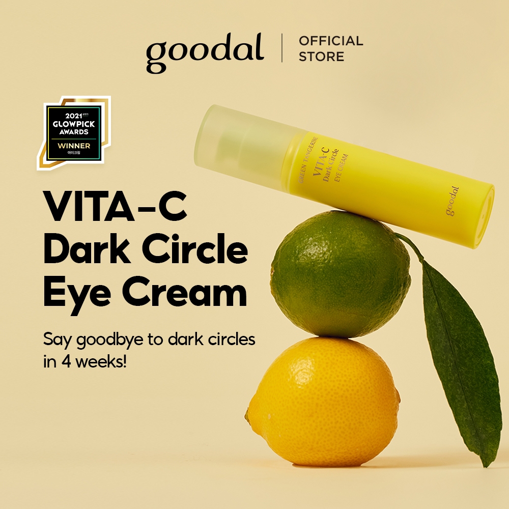 [GOODAL] Green Tangerine Vita C Dark Circle Eye Cream 30ml [Vitamin C ...
