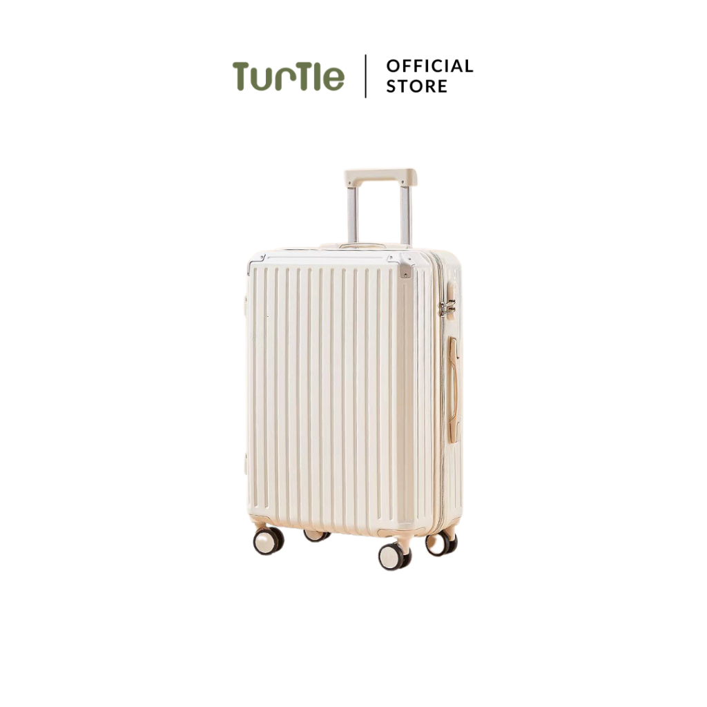 TURTLE Travel Luggage with Wheels 24 Inch Large Capacity Suitcase ...