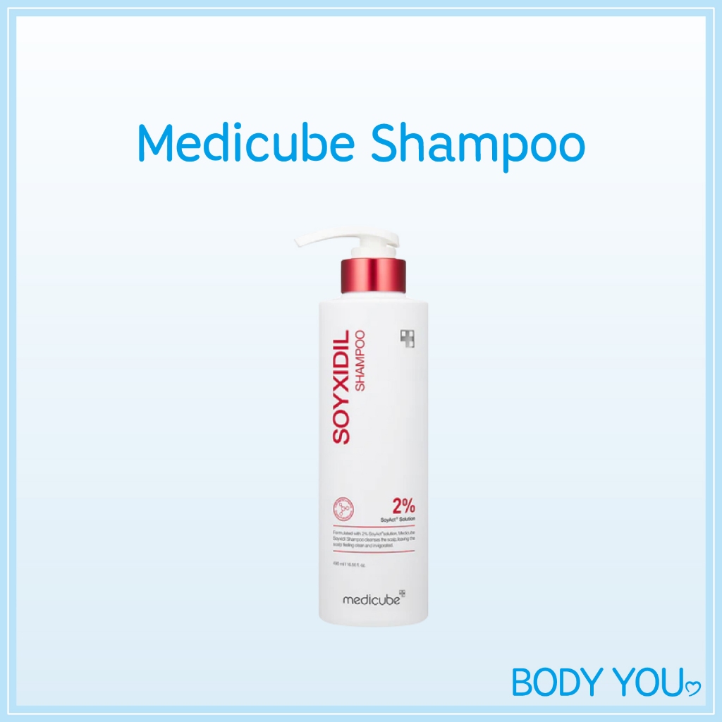 [Medicube] Soyxidil Shampoo 490ml Damaged Hair Split Ends Anti Thinning ...