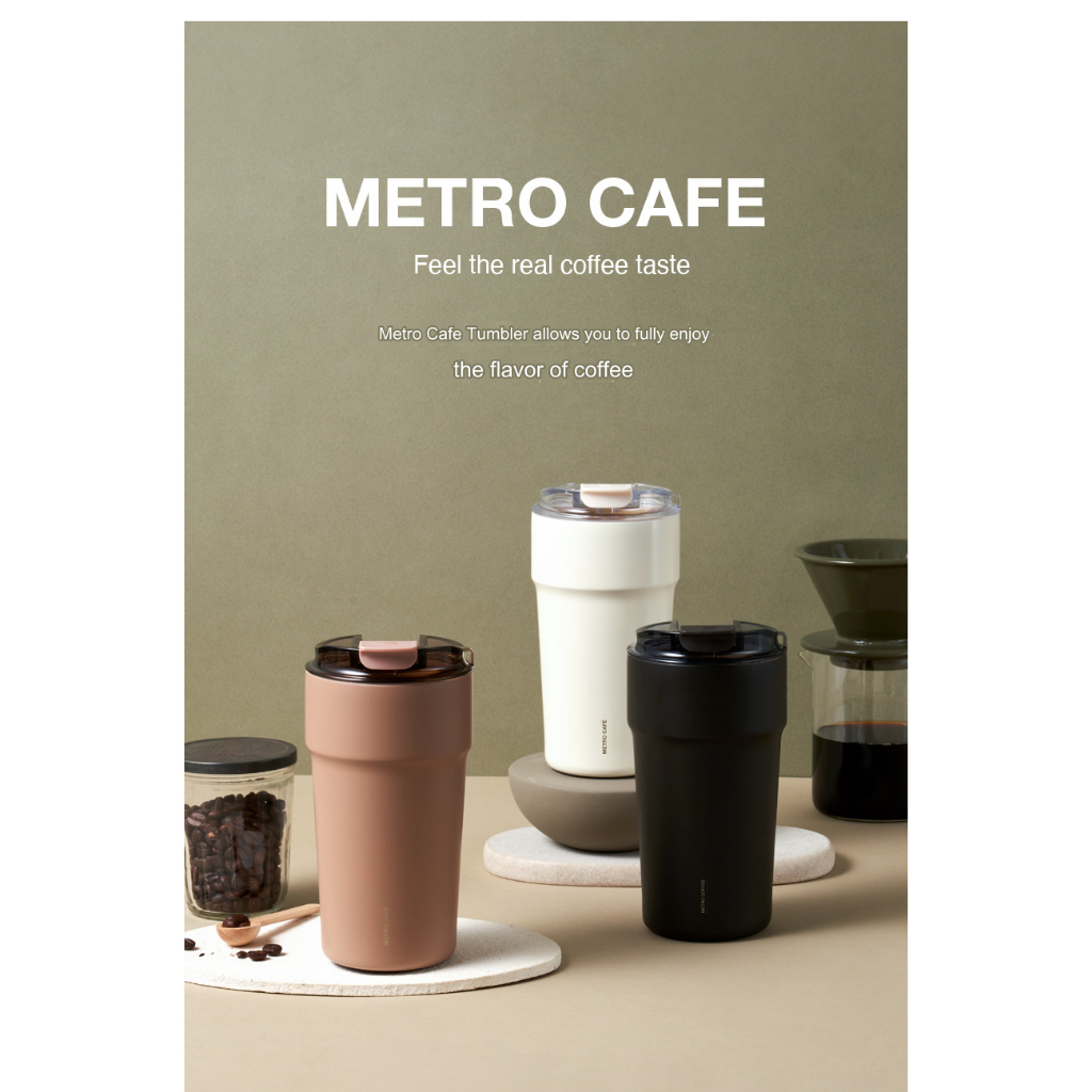 Lock&Lock Metro Cafe Ceramic Tumbler 500 ml | Shopee Singapore