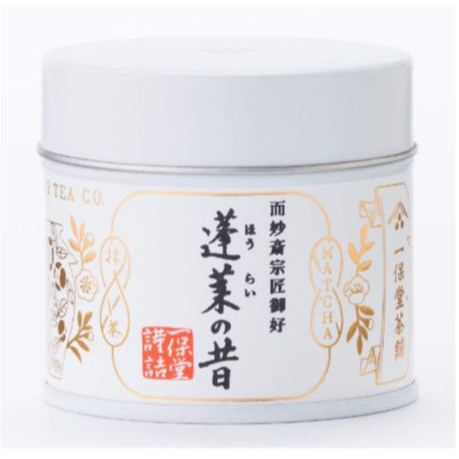 Matcha Ippodo Tea House Horai no Mukashi 20g can | Japanese Tea Kyoto ...
