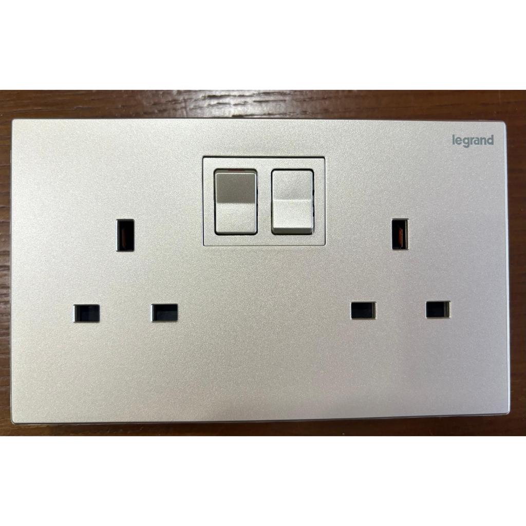 Legrand-Galion 2G Power Point with Safety Mark Champagne Color | Shopee Singapore