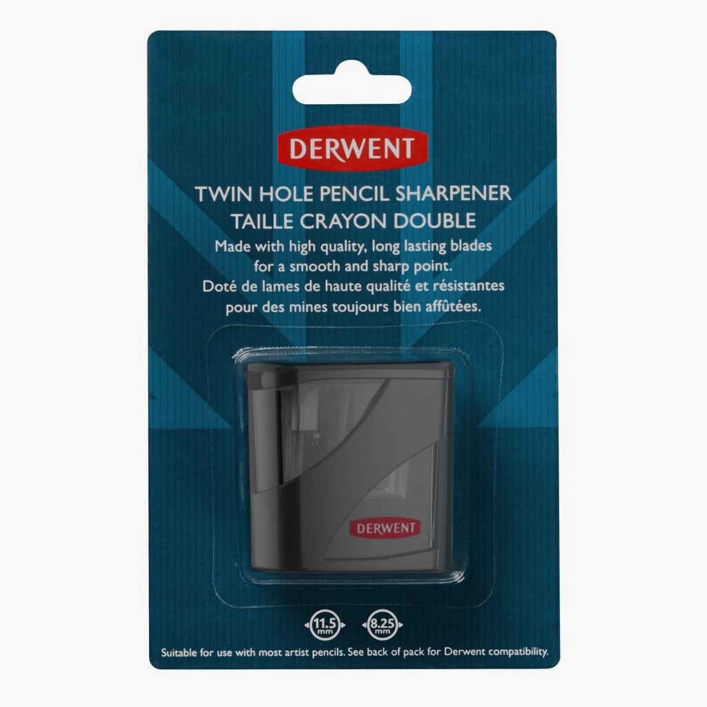 Derwent Twin Hole Sharpener 2306123, 5028252633550 (2801230612302 ...