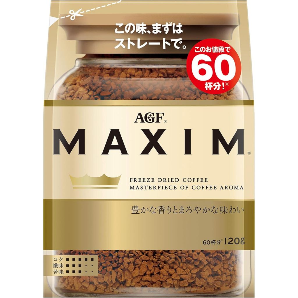 AGF Maxim Bag [Instant Coffee] [Refill Eco Pack] 120g【Direct from Japan ...