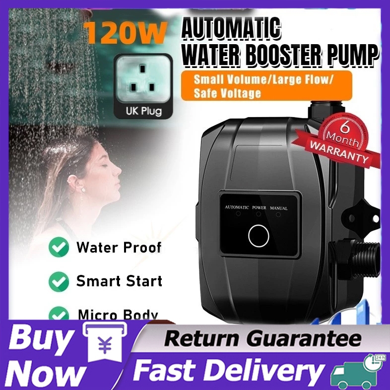 Household Pressure Booster Pump Automatic Mini Water Pump for Home ...