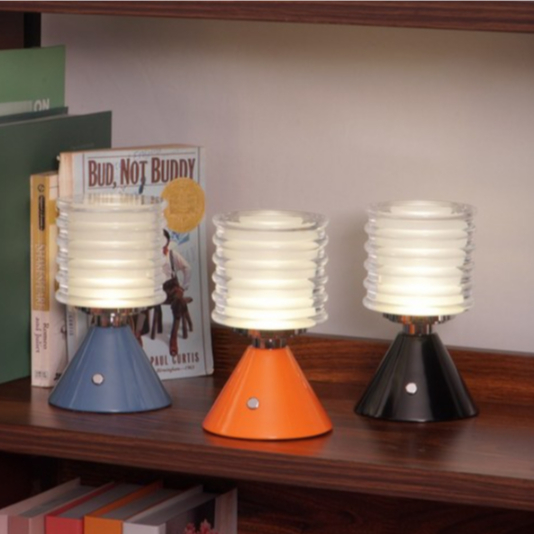 Retro Wave LED Mood Light – Bedroom Interior Tabletop Decorative Lamp ...