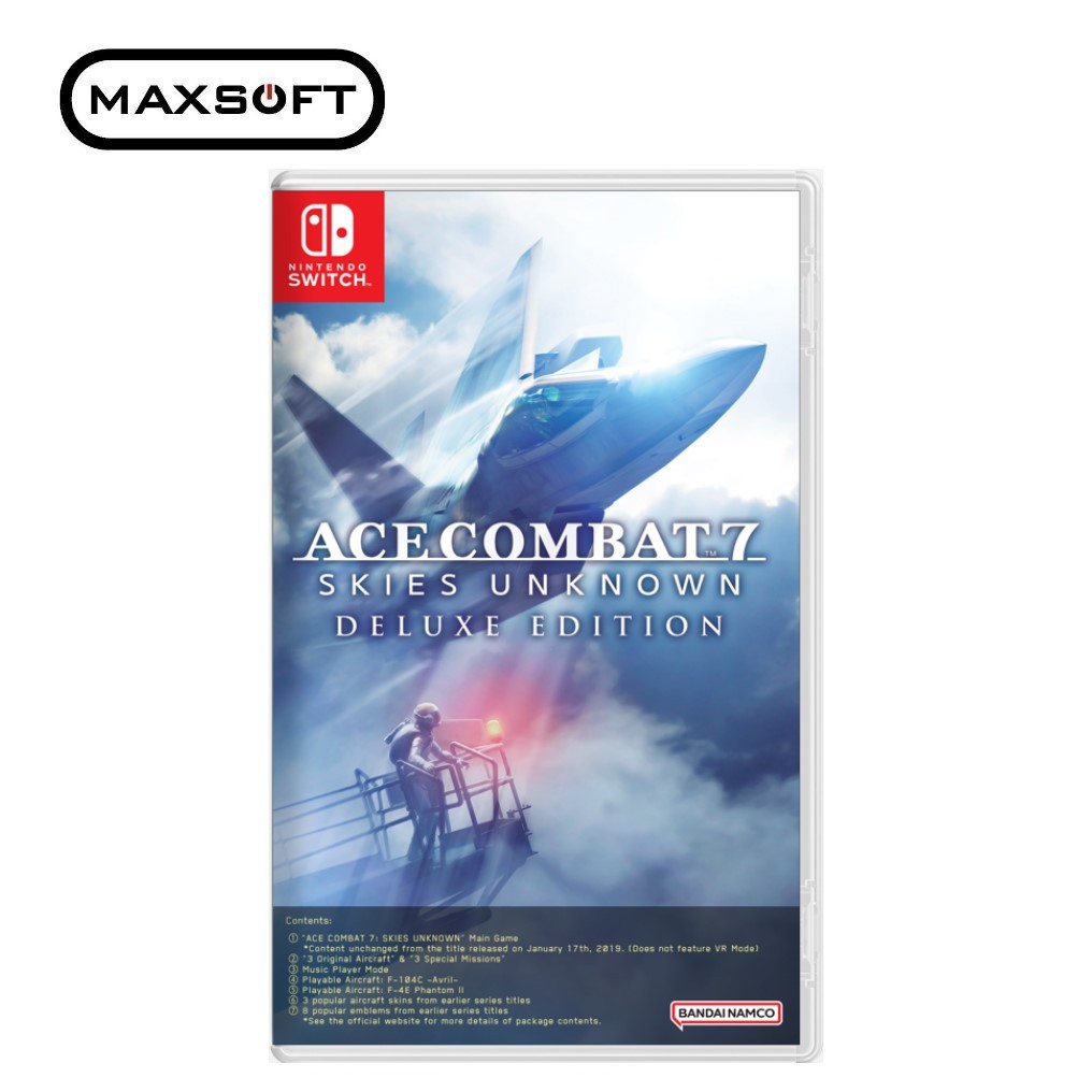 Ace Combat 7 Skies Unknown Deluxe Edition - Nintendo Switch | Shopee ...