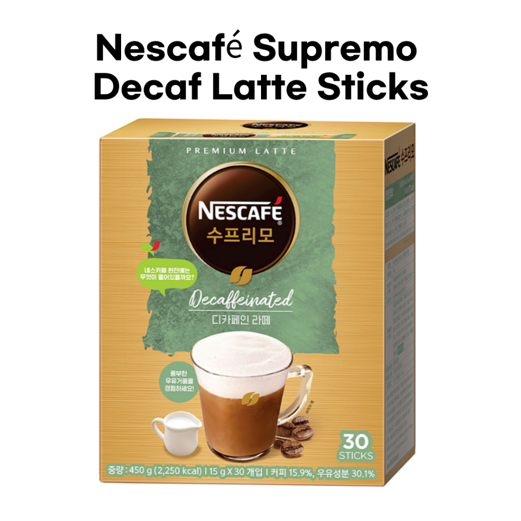 Nescafe Supremo Decaf Latte - Premium Instant Coffee | Shopee Singapore