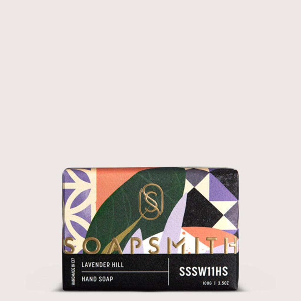 Soapsmith - Lavender Hill Luxury Handmade Wrapped Soap Bar 100g | Shopee Singapore