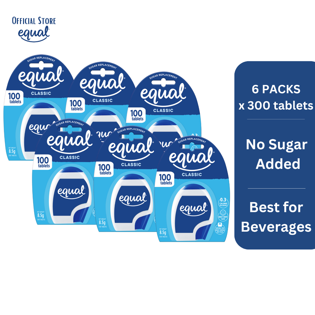Equal Classic Tablets 300s x 6 | Shopee Singapore