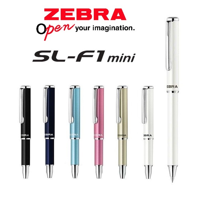 Zebra Slide Pen SLF1 Mini 0.7mm (Blue Ink) | Shopee Singapore