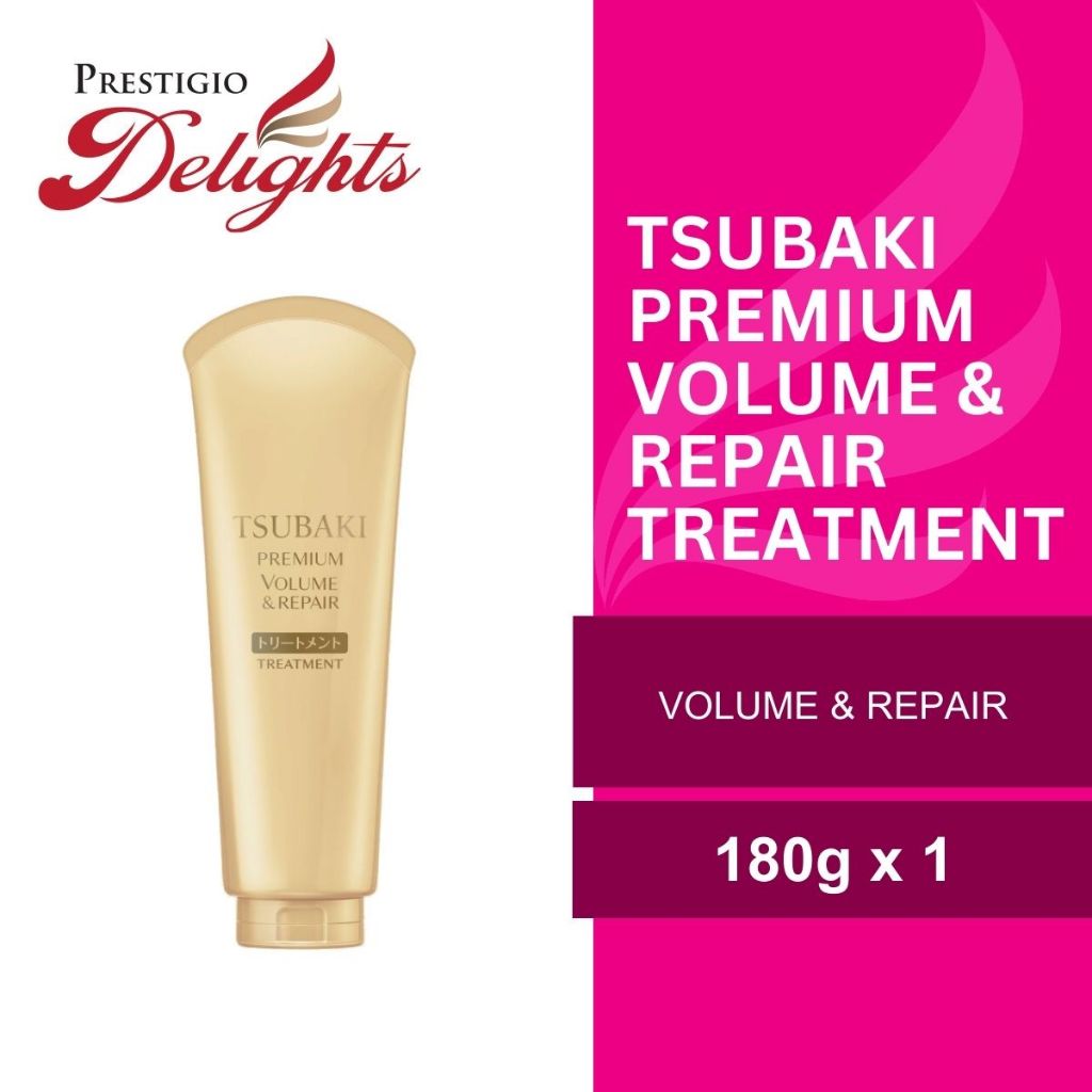 Tsubaki Premium Volume & Repair Treatment 180g | Shopee Singapore