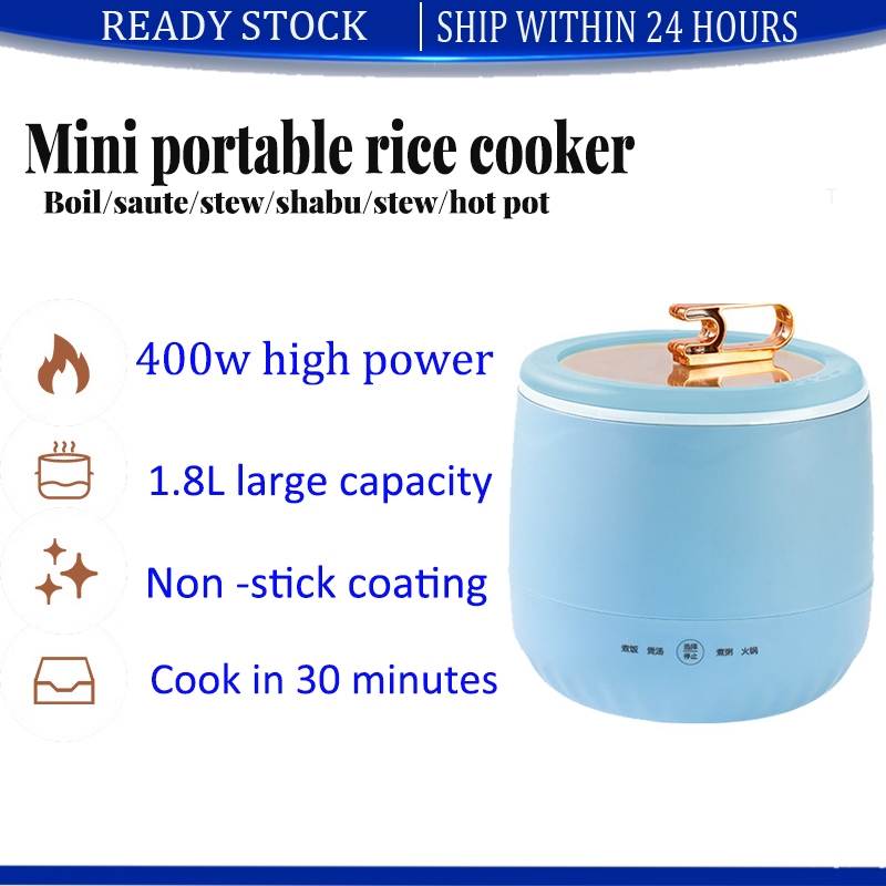 🔥SG[In Stock]Mini portable electric cooker Small household multi-all-in ...