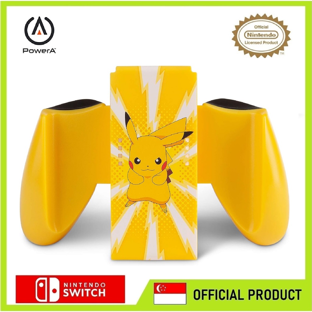 PowerA Nintendo Switch Joy-Con Comfort Grip - Pikachu | Shopee Singapore