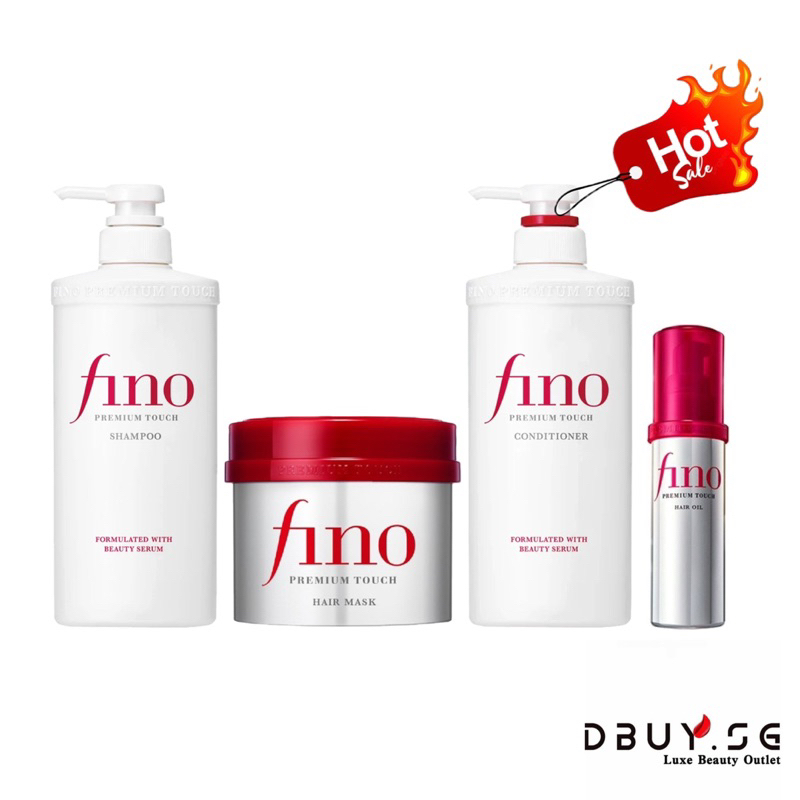 Shiseido Fino | 💯 Authentic Premium Touch Hair Mask/Hair Oil/Shampoo ...