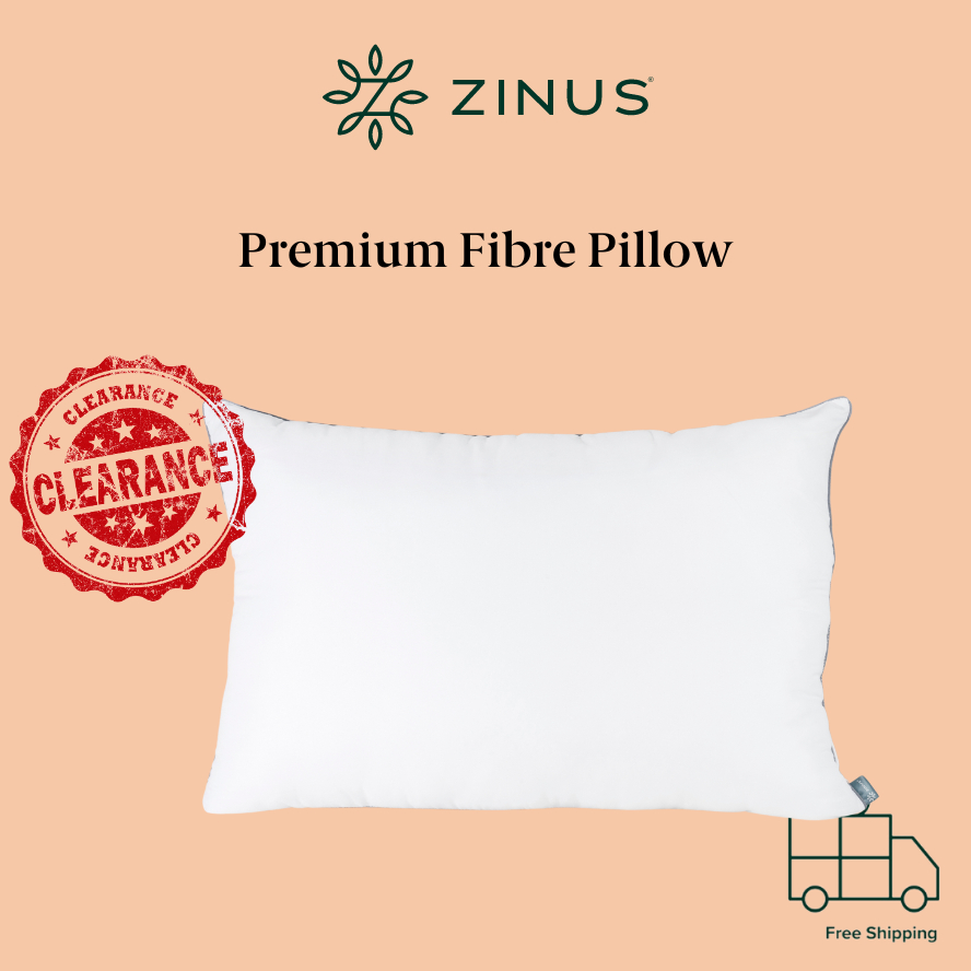 Zinus Pillow Premium Hollow Fibre 1 Pc | Shopee Singapore