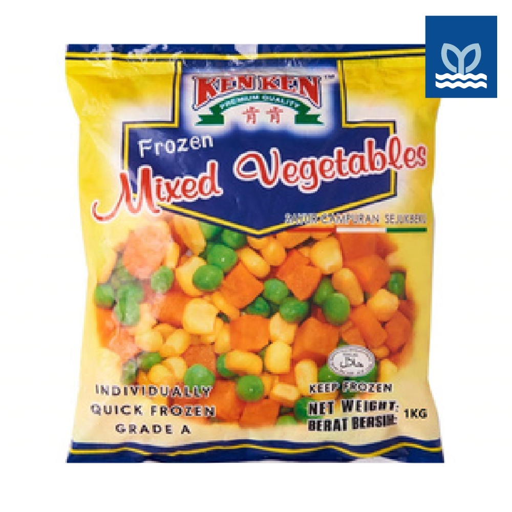 Ken Ken - Frozen Mixed Vegetables 1KG | Shopee Singapore