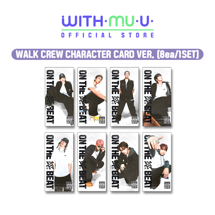 [Walk Crew Character Card Ver.] NCT 127 - 6th Album [ WALK ] (All 8 Ver. SET) | Shopee Singapore