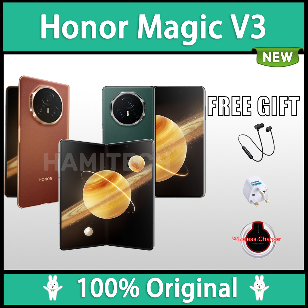 Honor Magic V3 Snapdragon 8 Gen 3 7.92 inch Foldable OLED Light and ...