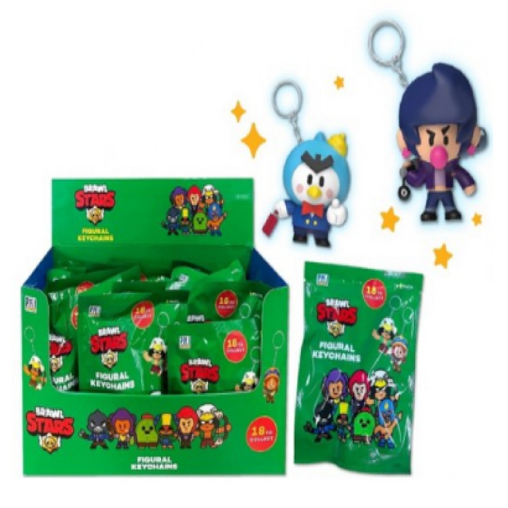 Brawl Stars Keychain Figure 1 box Genuine product Same-day shipping ...