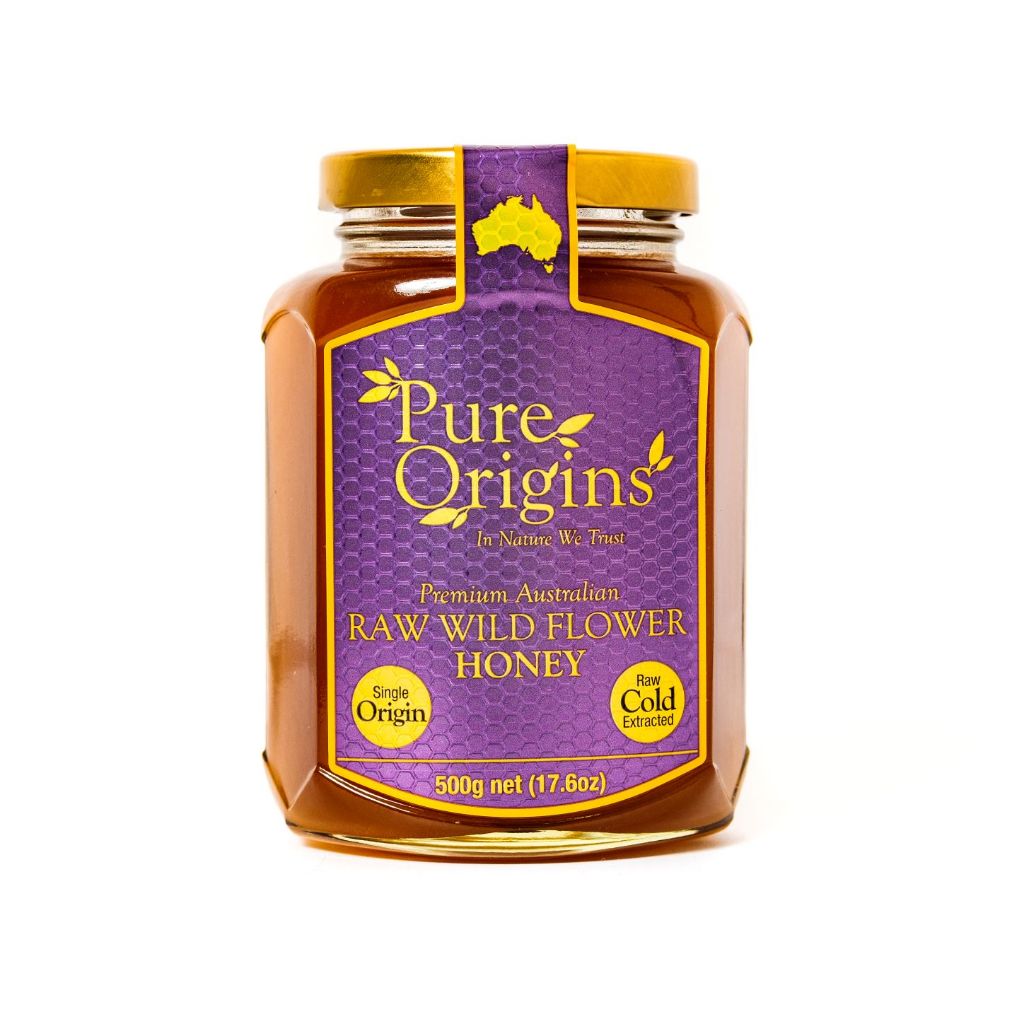 Pure Origins Australian RAW WILD FLOWER Honey (500g) | Shopee Singapore
