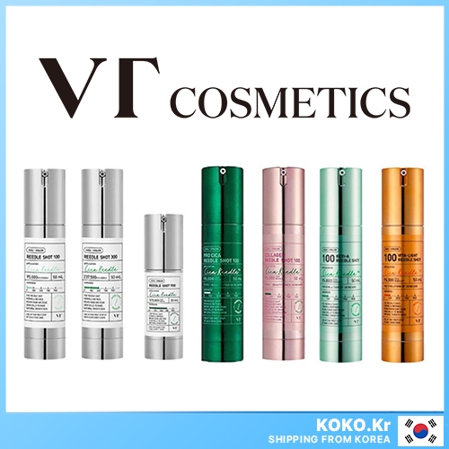 VT COSMETICS Reedle Shot 100 / 300 / 700 / Pro Cica / Collagen / Reti-A / Vita-Light with ...