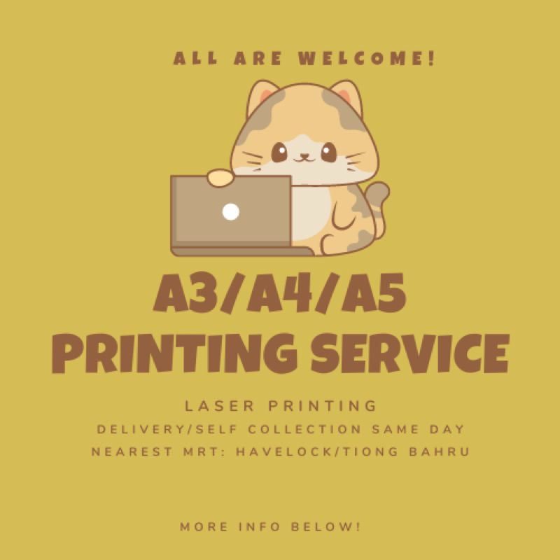 Cheapest A5 printing + scanning service + book binding (soft bind, comb ...
