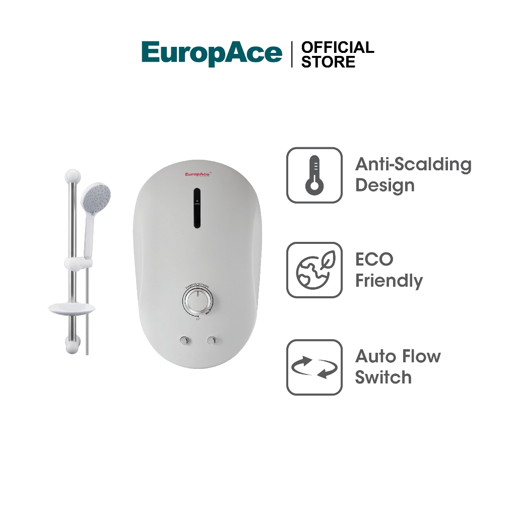 EuropAce Instant Shower Heater - EWH 1500W | Shopee Singapore