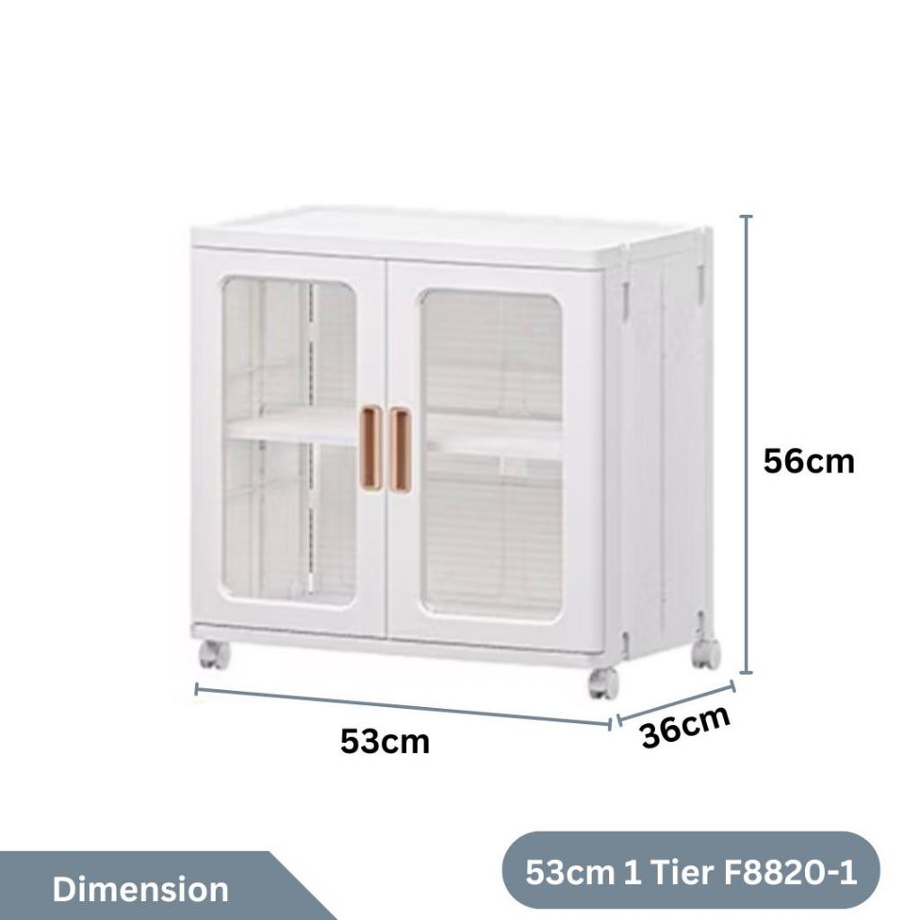 Easyhome.sg Slim Cabinet F88 / Plastic Storage Drawers / Kitchen ...