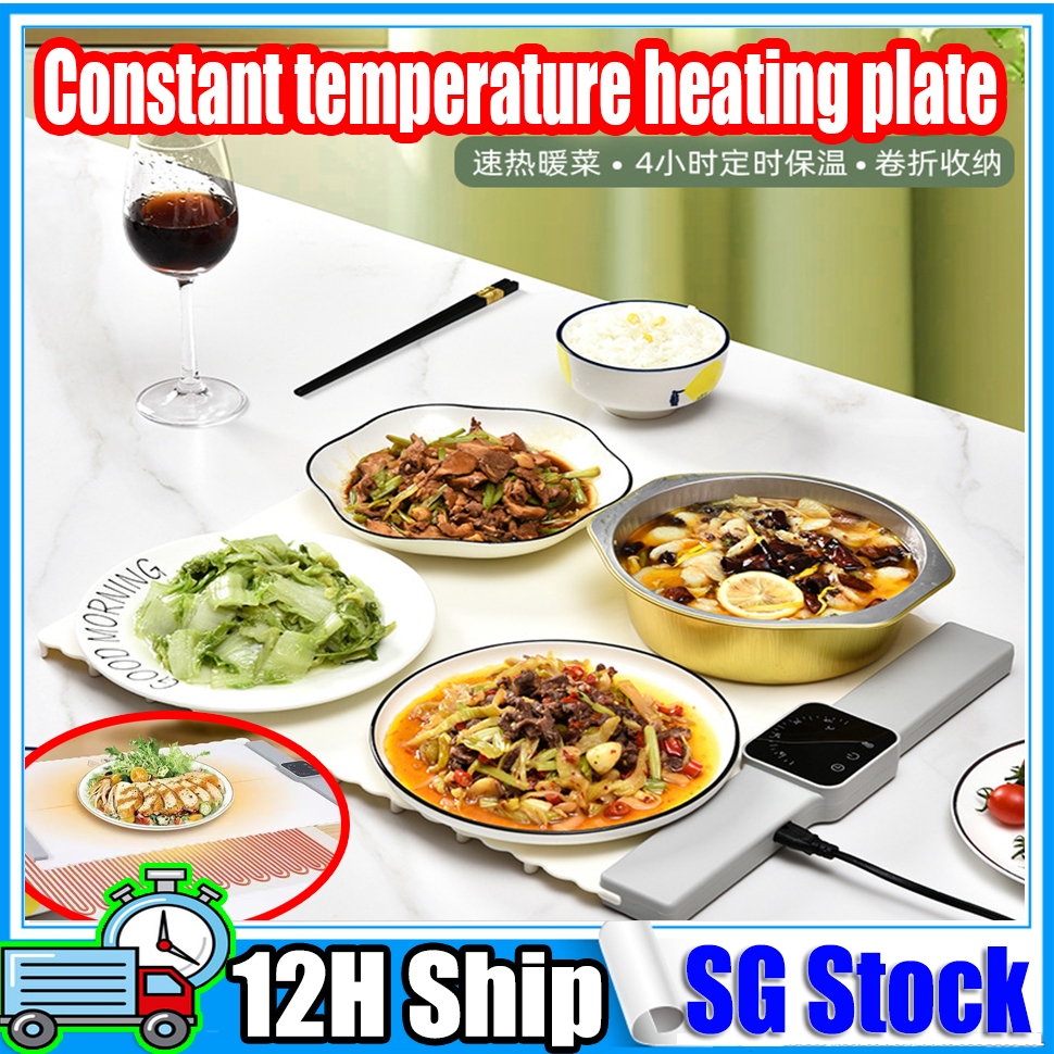 【SG STOCK】Food Warmer Pad Warm Board Home Insulation Board Foldable ...