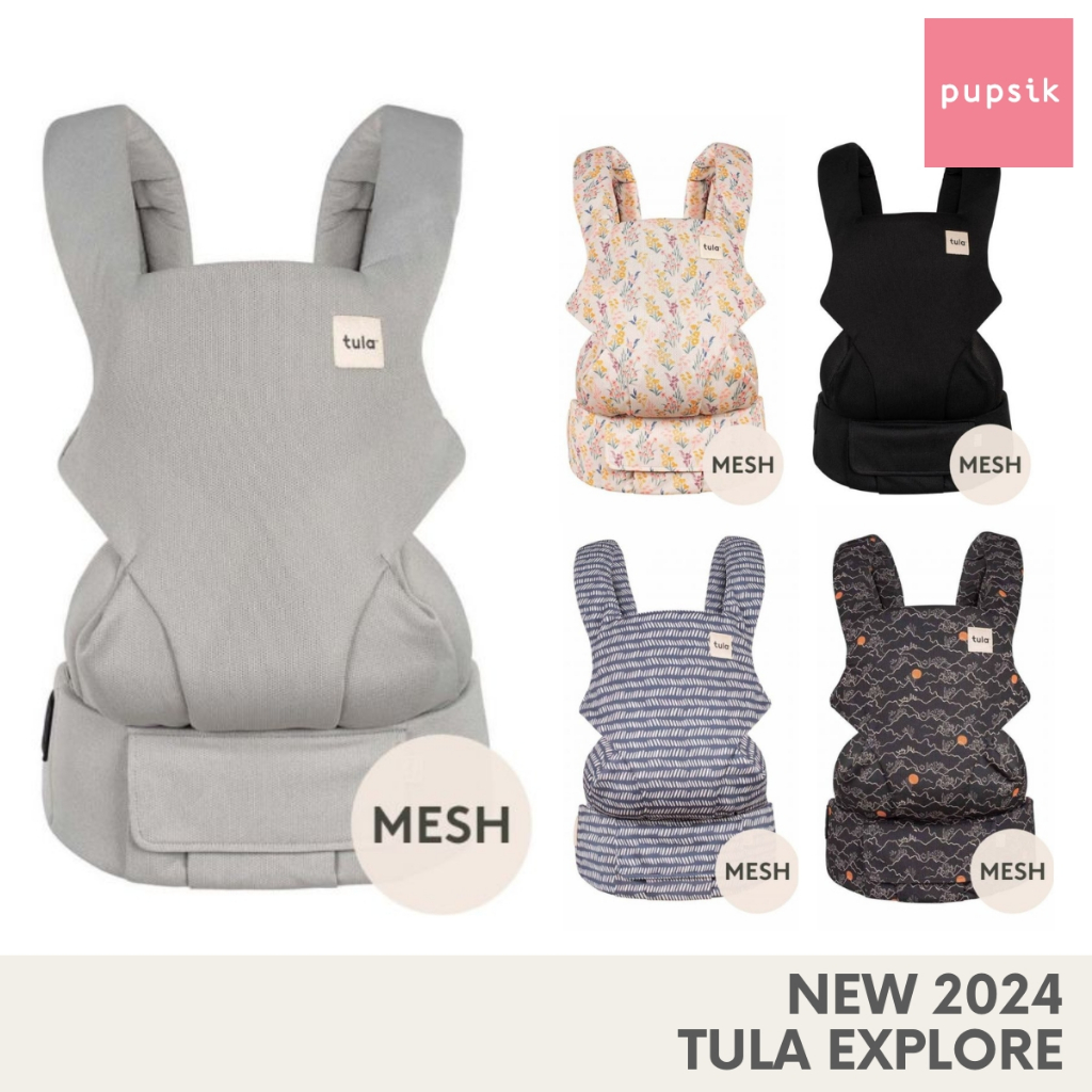 Tula Explore Baby Carrier, Mesh (12 Designs) - New 2024 Version ...