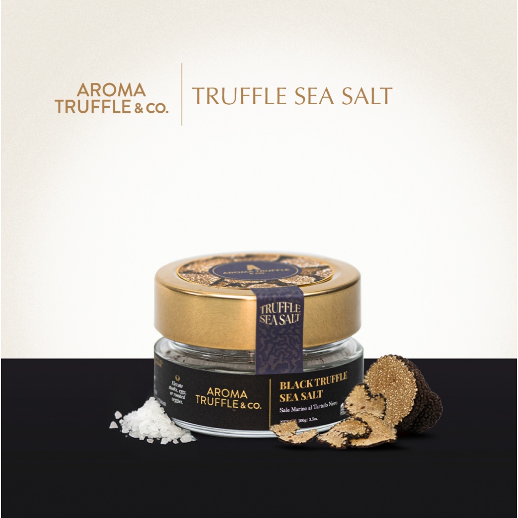 Black Truffle Sea Salt - 100g | Aroma Truffle | Shopee Singapore