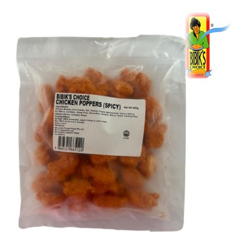 Bibik's Choice Spicy Chicken Popper 400g - Frozen | Shopee Singapore