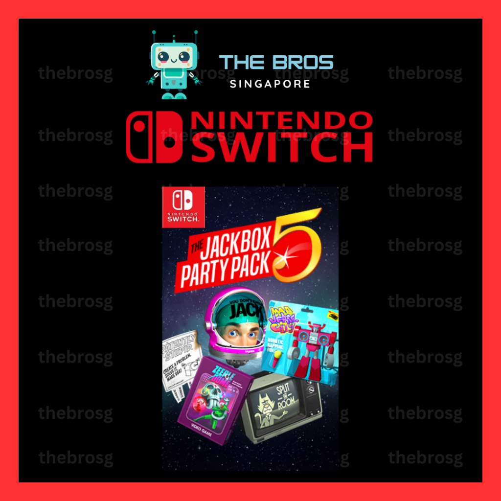 (🔥NEW RELEASE🔥) The Jackbox Party Pack 5 (Nintendo Switch 1 & 2 ...