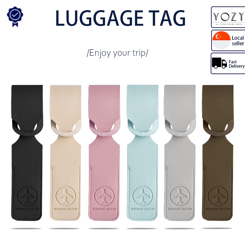 【SG STOCK】Luggage Tag Travel Label Baggage Suitcase Travel/Have Engrave ...