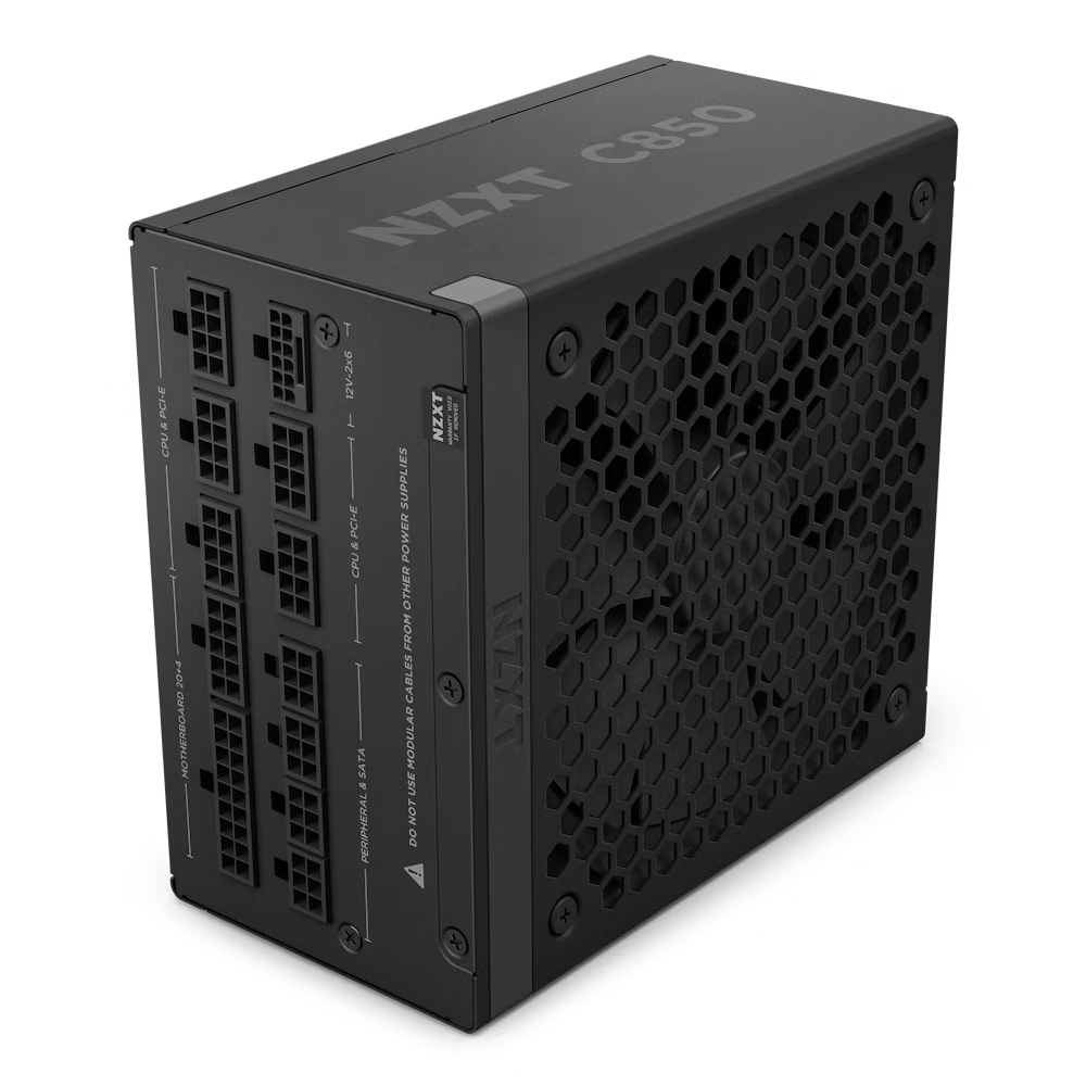 NZXT C850 Gold FM ATX 3.1 PSU 850 Watt 80 PLUS Gold Fully Modular ...
