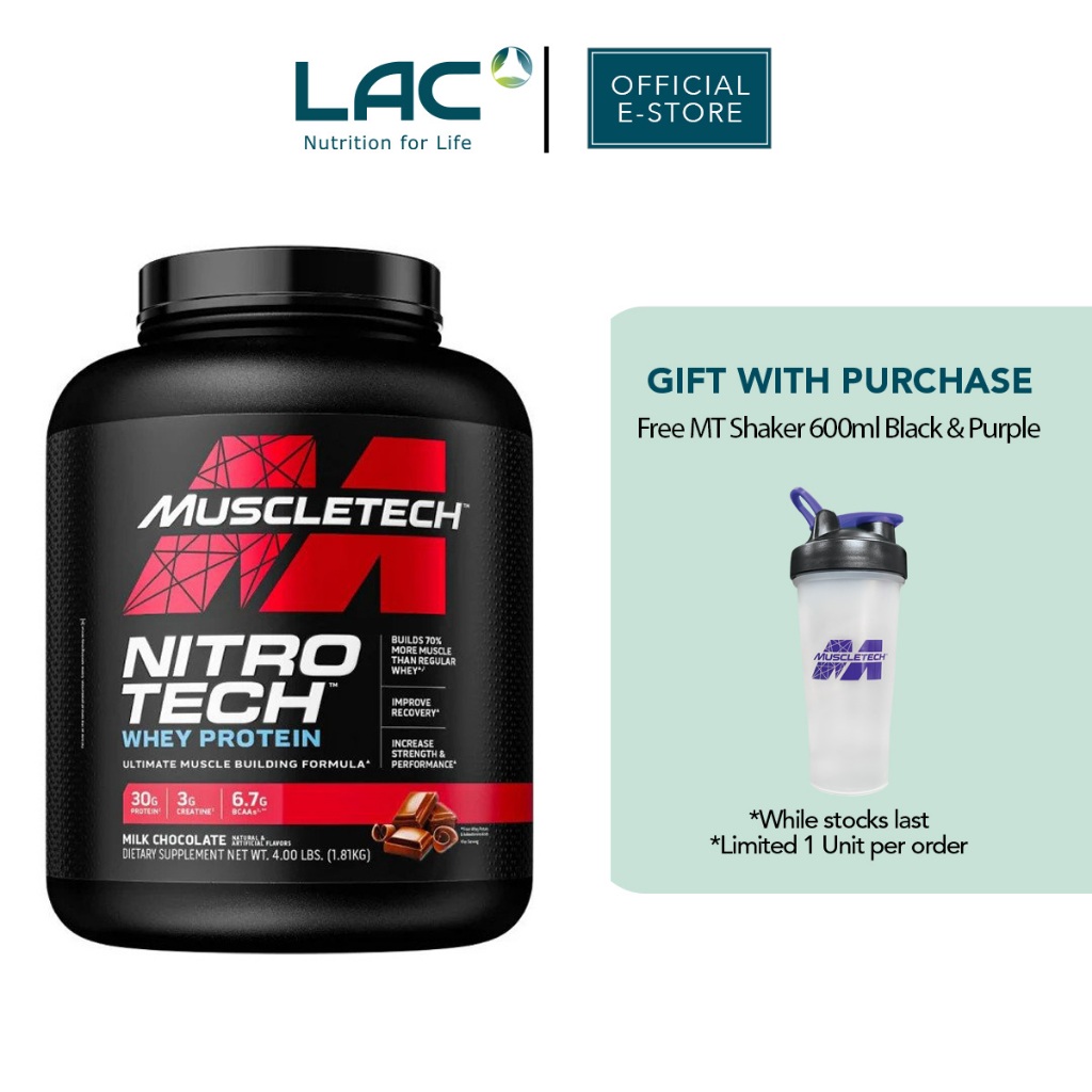 [MUSCLETECH] NITRO-TECH Performance Series (4lb) | Shopee Singapore