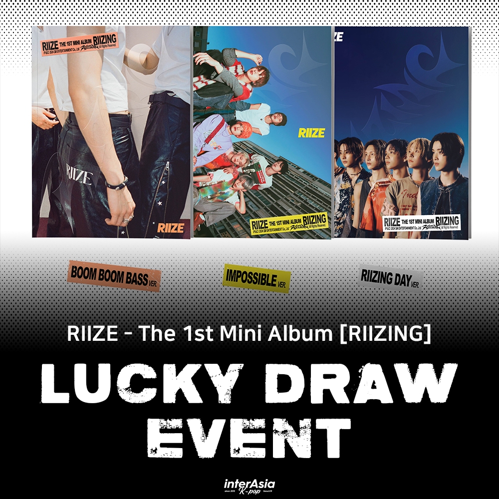 [LUCKY DRAW] RIIZE - The 1st Mini Album [RIIZING] (Photo Book Ver ...