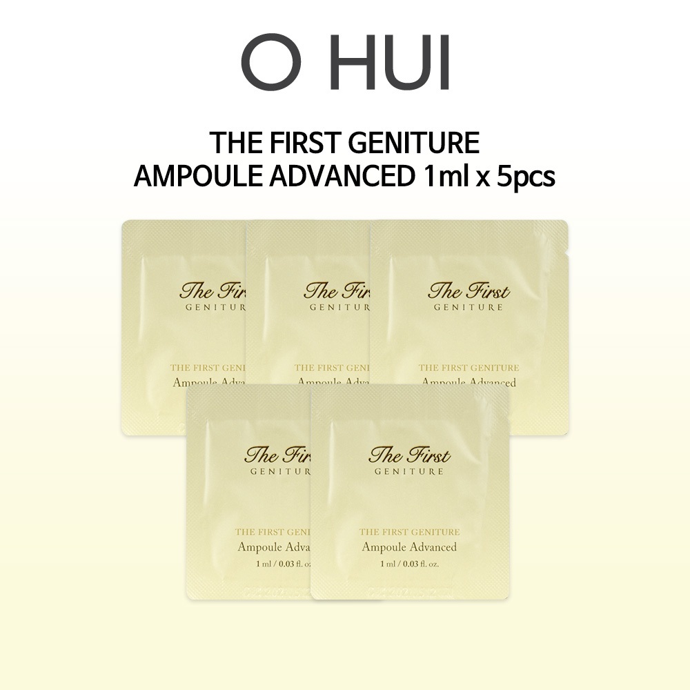 O HUI THE FIRST GENITURE AMPOULE ADVANCED 1ml x 5pcs | Shopee Singapore