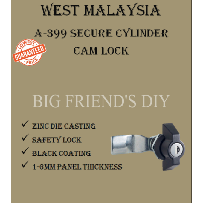 Lock A-399 MS408 Switchboard Panel Lock Weather Proof Lock Government ...