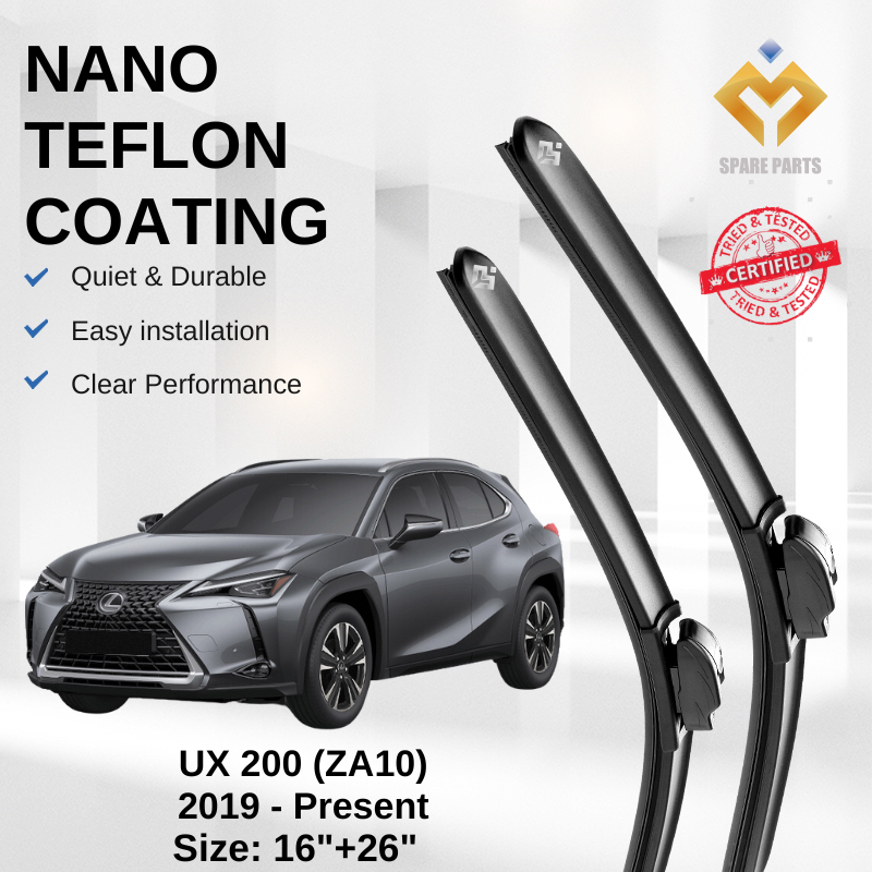 Lexus UX 200 (ZA10) 2019 - Present Premium Japan Tech Car Wiper ...