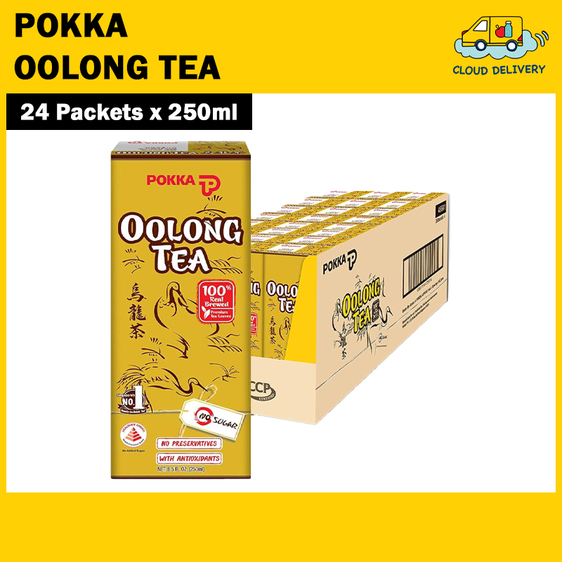 Pokka Oolong Tea Packet (24 x 250ml) | Shopee Singapore