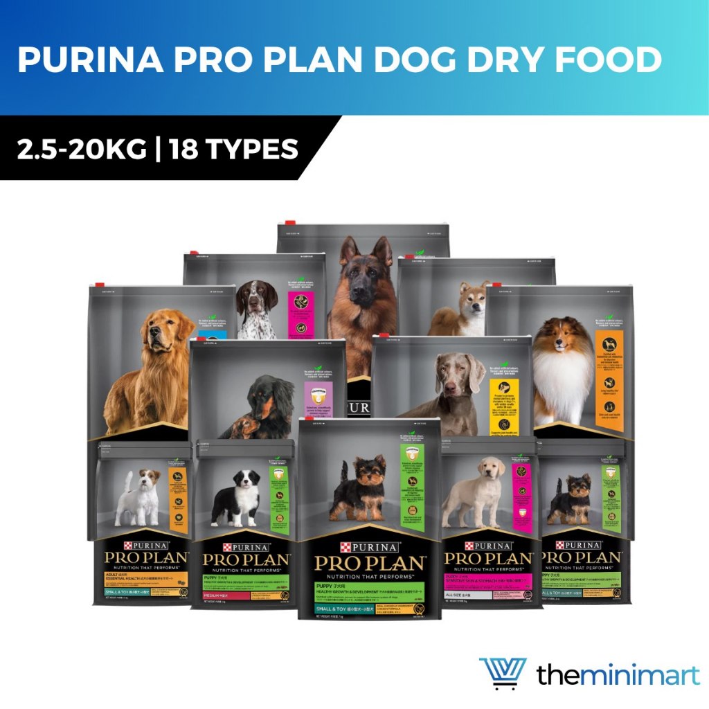 Purina Pro Plan Dog Dry Food 2.5kg - Nutritional Premium Tasty Dog Food ...